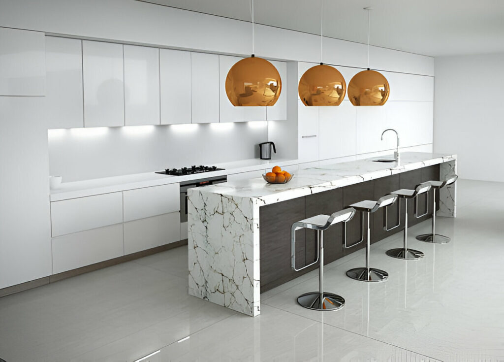 Waterfall Countertops: Are They Worth It? - European Granite Design